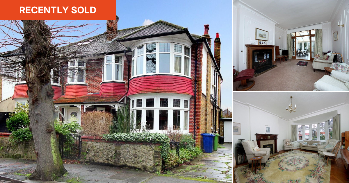 4 bed semi-detached house for sale in Carbery Avenue, Acton | Go View ...